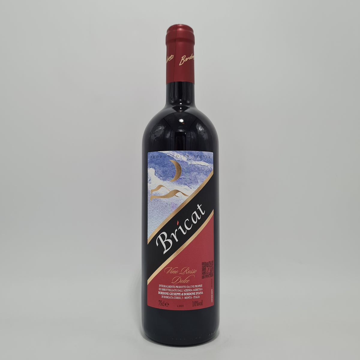 Vino rosso dolce "Bricat" - Bordone Giuseppe – portaintavola